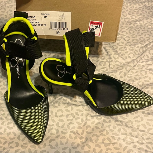 Jessica Simpson | Shoes | Brand New Jessica Simpson Sporty Heels Neon ...